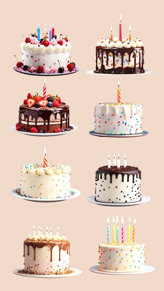 Editable birthday cake design element | Premium Editable Design - rawpixel