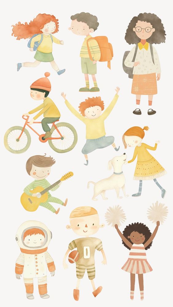 Editable children's book character element | Premium Editable Design ...