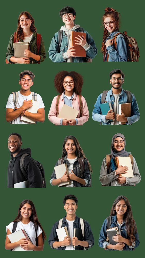 Editable high school student element | Premium Editable Design - rawpixel