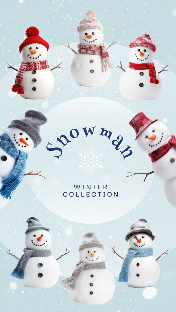 Editable snowman winter design element | Premium Editable Design - rawpixel