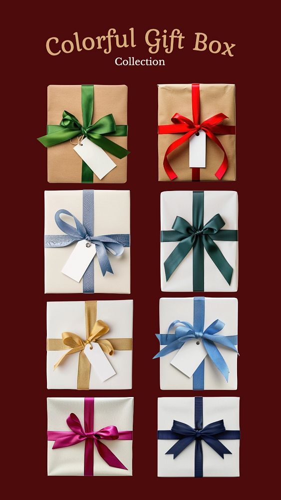 Editable gift box design element | Premium Editable Design - rawpixel