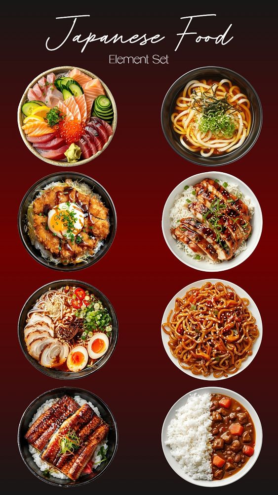 Editable Japanese food design element | Premium Editable Design - rawpixel