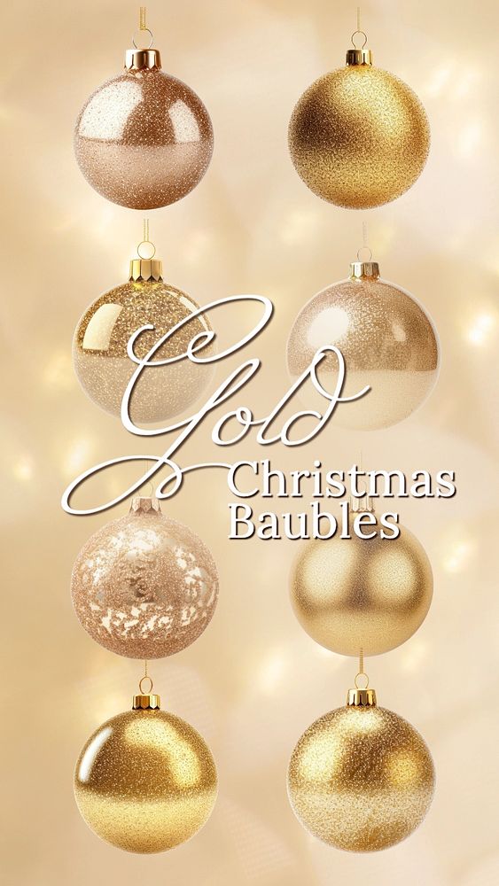 Editable gold Christmas bauble design | Premium Editable Design - rawpixel