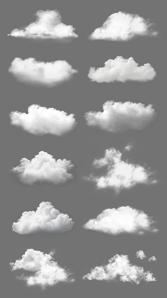 Editable white cloud effect design | Premium Editable Design - rawpixel