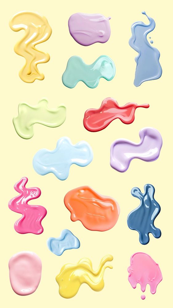 Editable colorful paint splatter design | Premium Editable Design ...