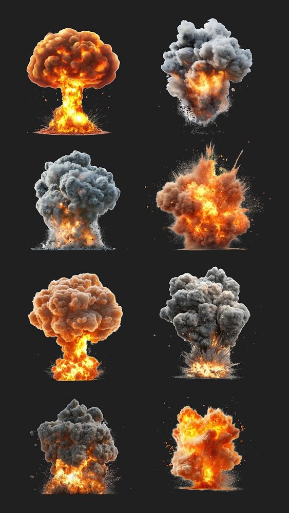 Editable bomb explosion design element | Premium Editable Design - rawpixel