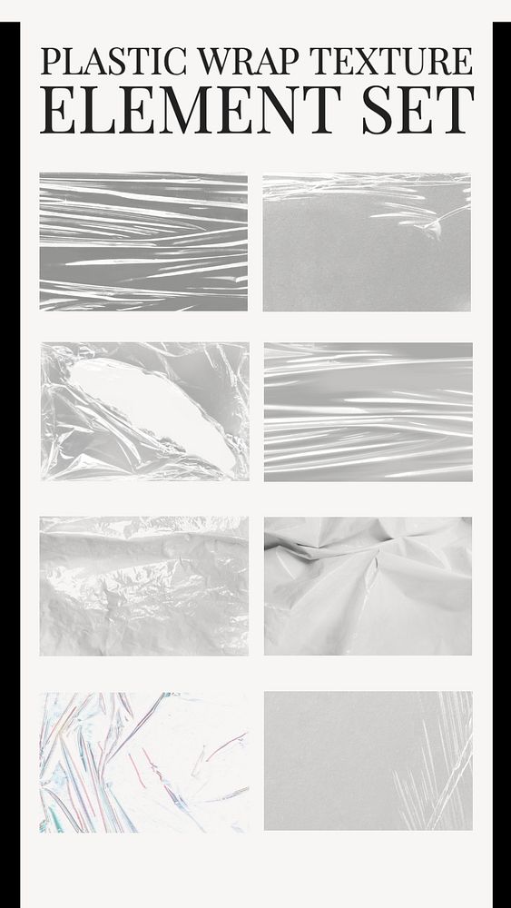 Editable Plastic wrap texture design | Premium Editable Design - rawpixel