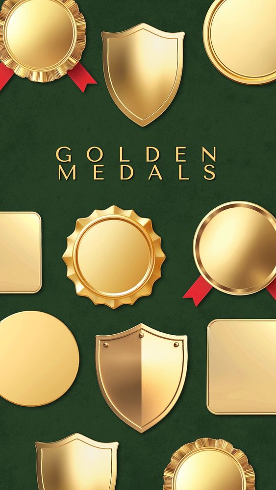 Editable golden medal badge design | Premium Editable Design - rawpixel