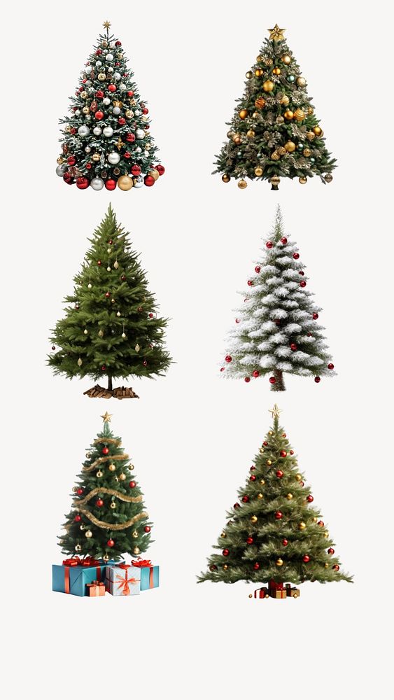 Editable Christmas tree design element | Premium Editable Design - rawpixel