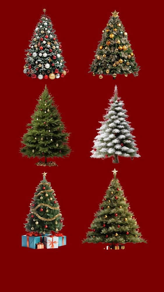 Editable Christmas tree design element | Premium Editable Design - rawpixel