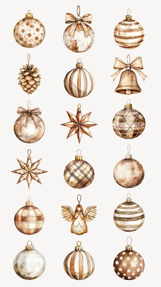 Editable cozy Christmas bauble ornament | Premium Editable Design ...