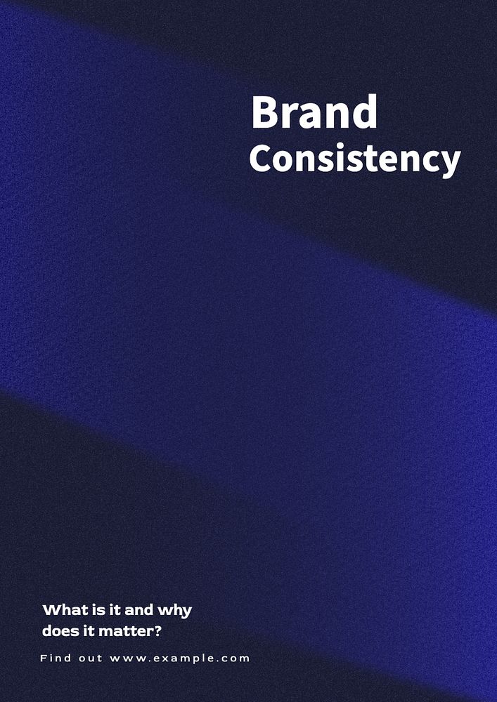 Brand consistency poster template, editable | Premium Editable Template ...