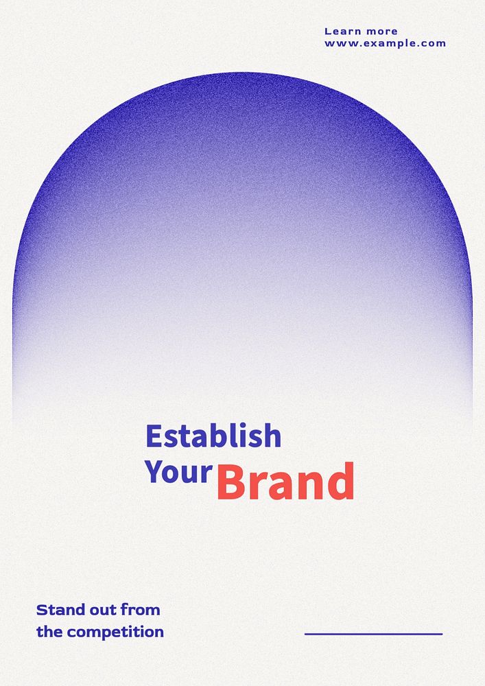 Branding poster template, editable design | Premium Editable Template ...