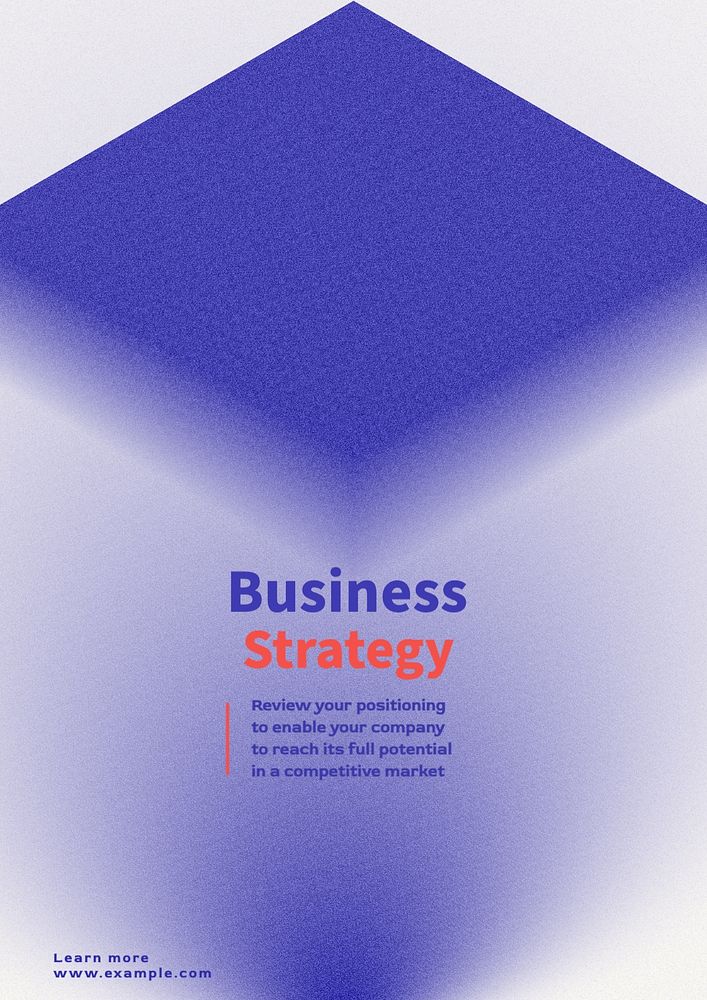 Business strategy poster template, editable | Premium Editable Template ...