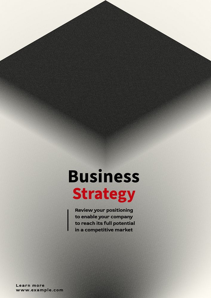 Business strategy poster template, editable | Premium Editable Template ...