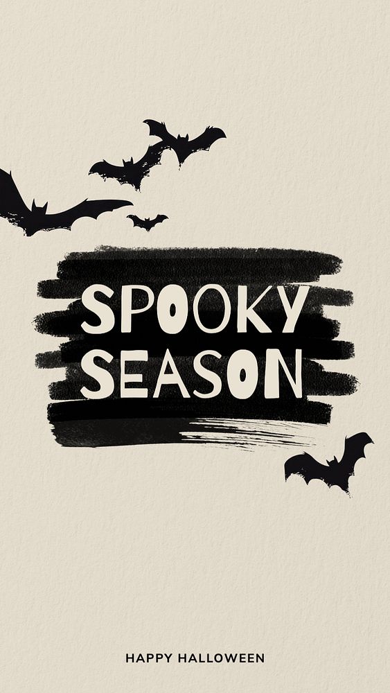 Spooky season Instagram story template, | Premium Editable Template ...