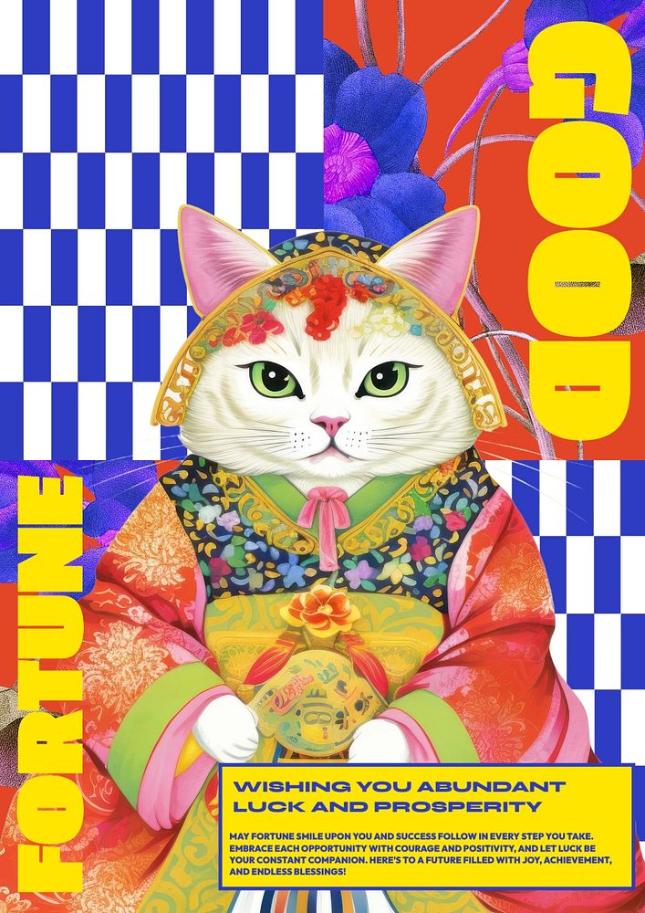 Traditional Japanese fortune remix flyer | Free Editable Template ...