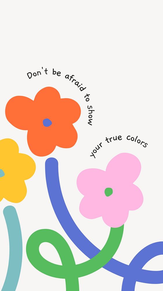 True color mobile wallpaper template | Premium Editable Template - rawpixel