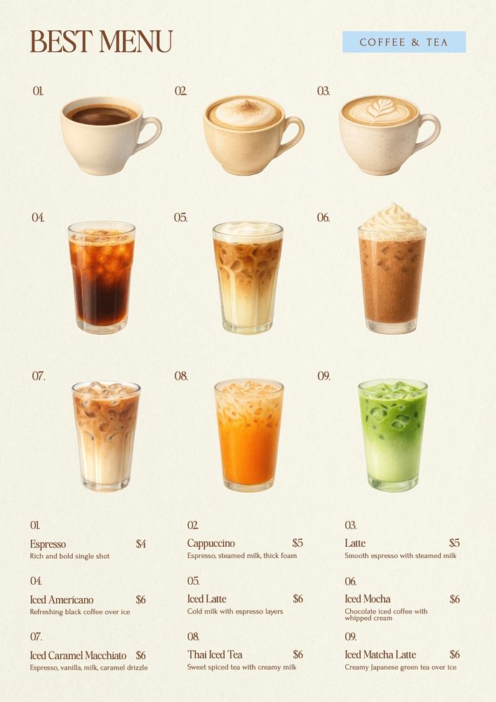 Ice Latte Templates | Download Free Editable Designs on rawpixel