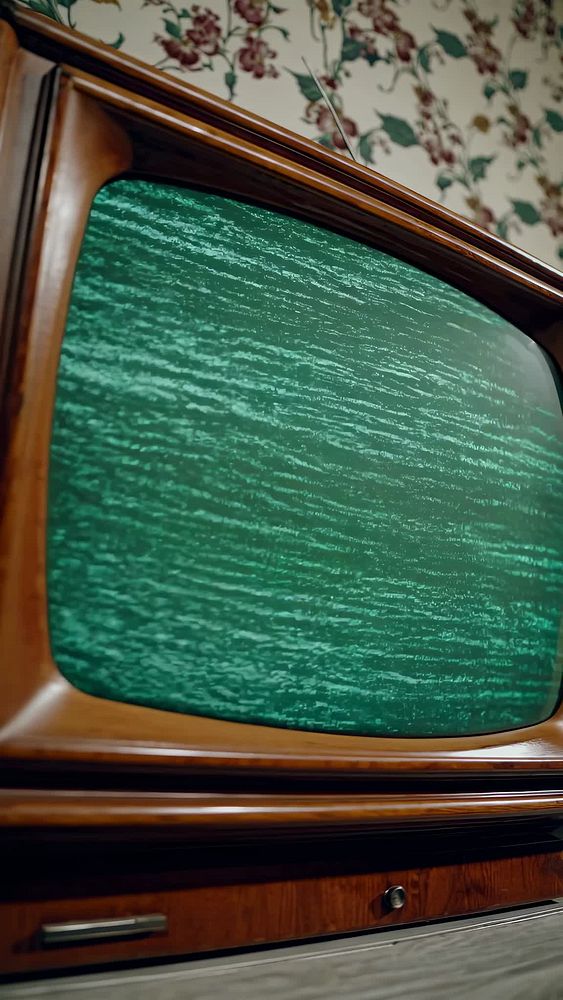 Vintage TV static screen, captured | Free Video - rawpixel