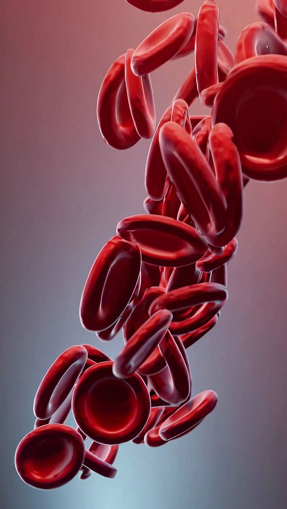 Close-up video red blood cells | Free Video - rawpixel
