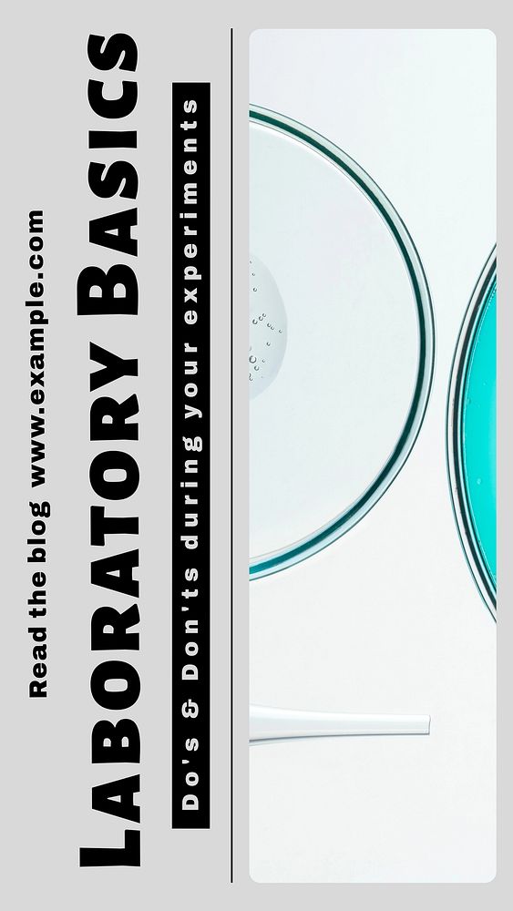 Laboratory basics Instagram story template | Free Photo - rawpixel