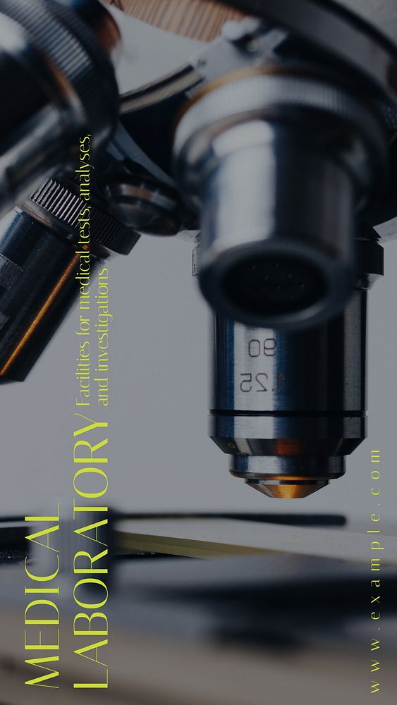 Medical laboratory Instagram story template | Free Photo - rawpixel