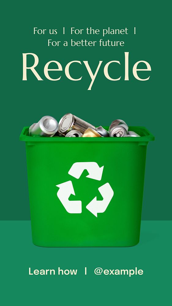 Recycle Instagram post template | Free Photo - rawpixel