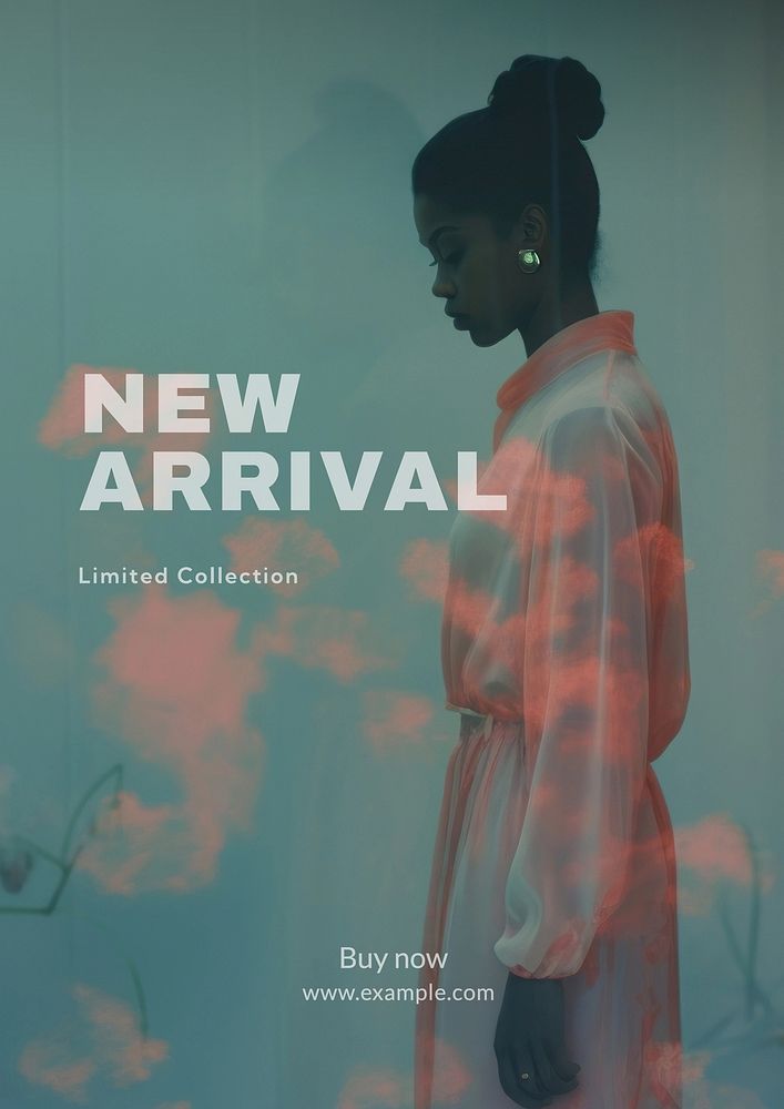 New arrival poster template | Free Photo - rawpixel