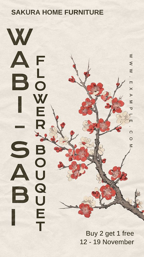 Wabi sabi Instagram story temple | Free Photo - rawpixel