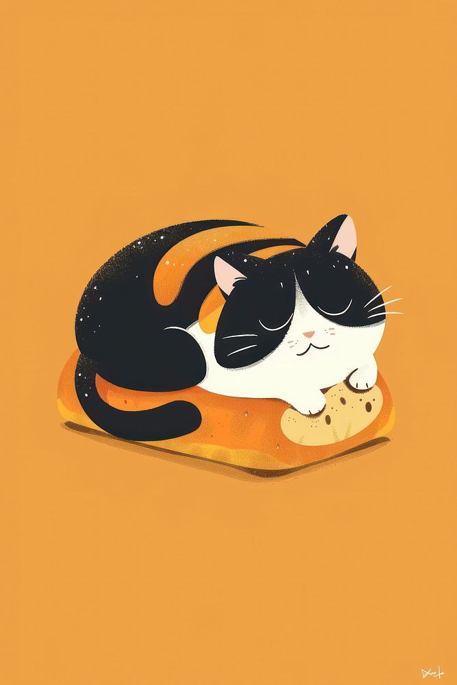 Cat loaf position rat clothing | Free Photo Illustration - rawpixel