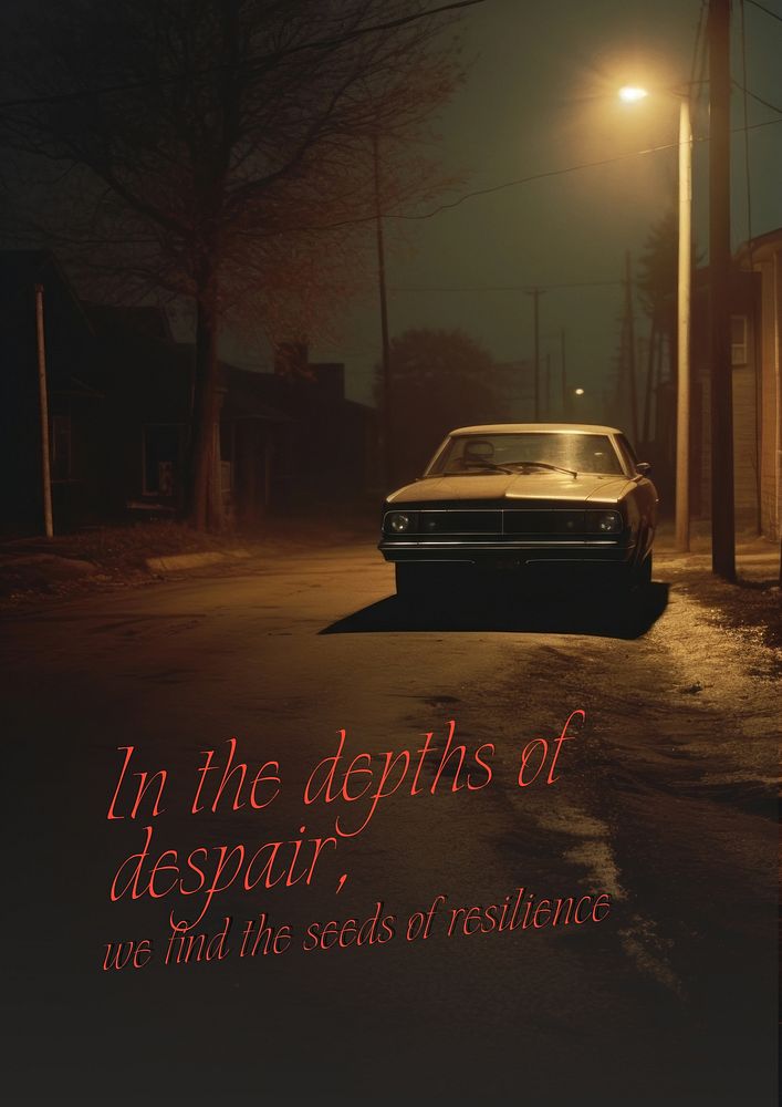 Deep quote poster template | Premium Photo - rawpixel