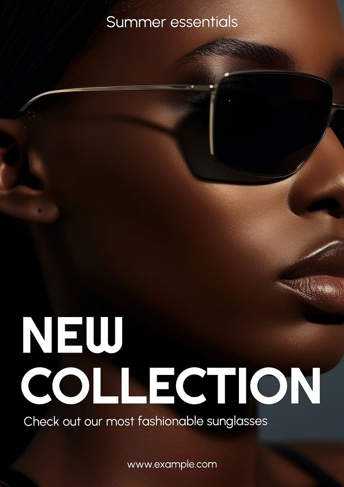 New collection flyer template | Free Photo - rawpixel