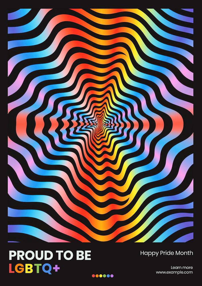 LGBTQ poster template | Free Photo - rawpixel