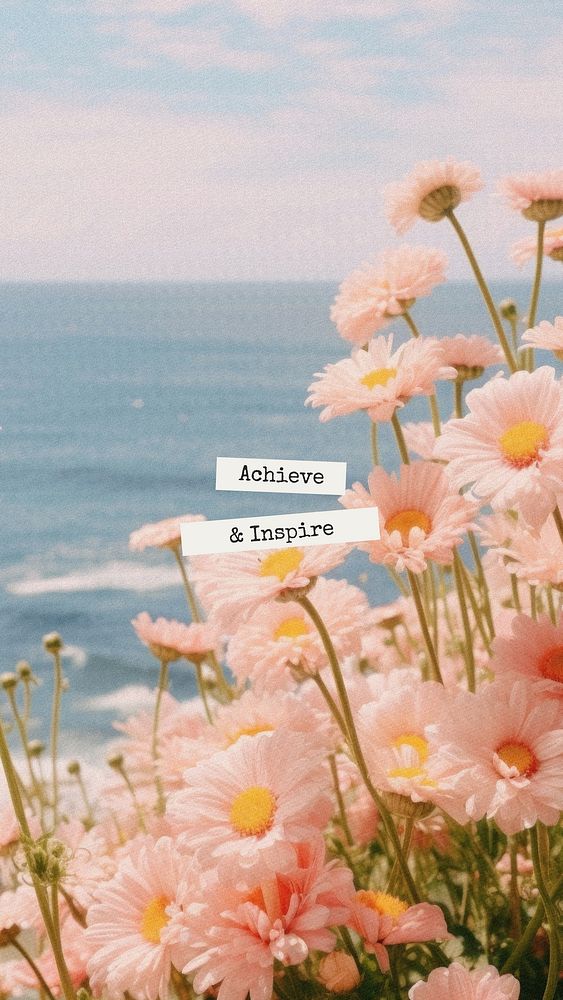 Achieve & inspire quote mobile | Free Photo - rawpixel