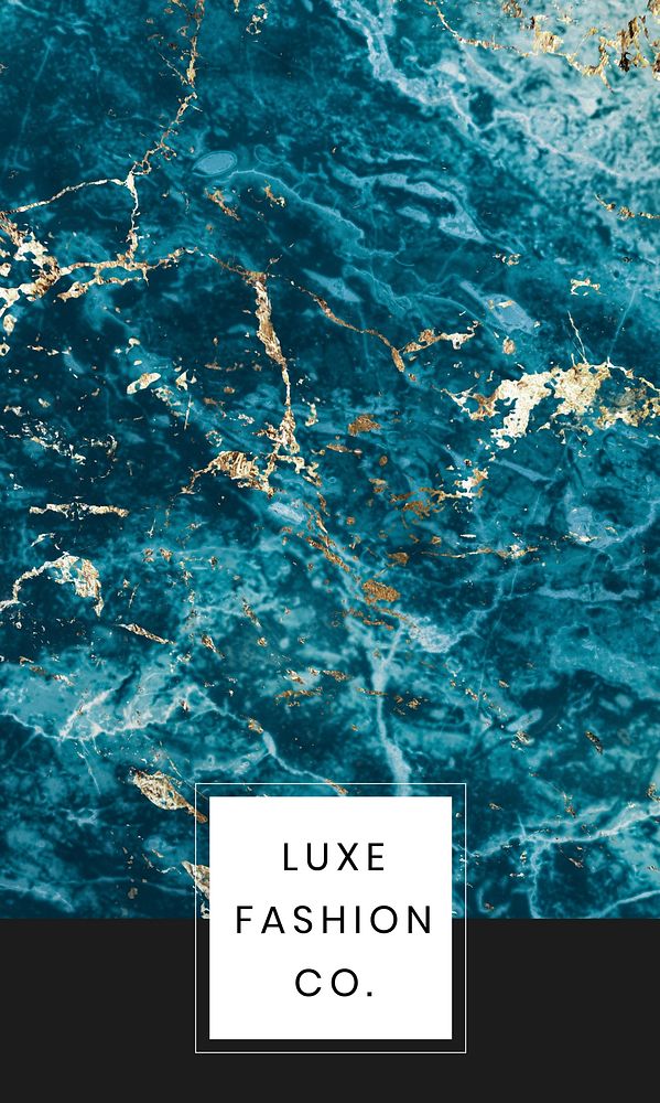 Blue marble business card template | Free Photo - rawpixel