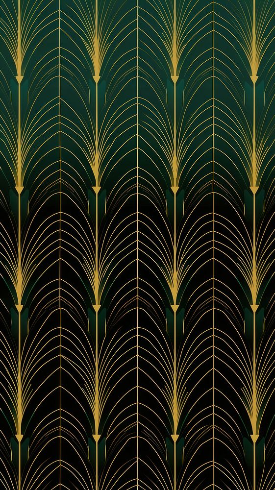 Art deco seamless wallpaper pattern | Free Photo Illustration - rawpixel