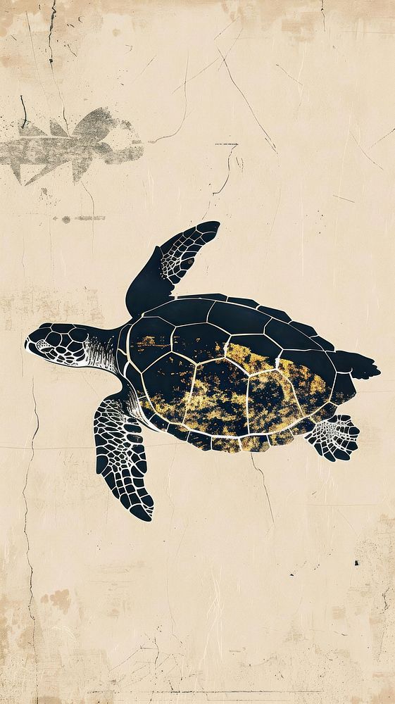 Turtle tortoise dinosaur reptile. | Free Photo Illustration - rawpixel