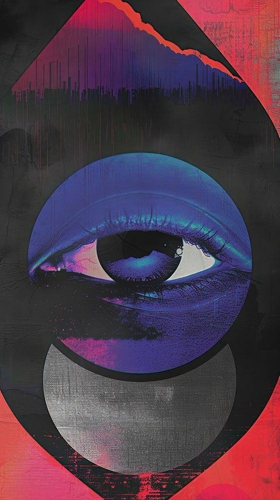 Eye graphics painting art. | Free Photo Illustration - rawpixel