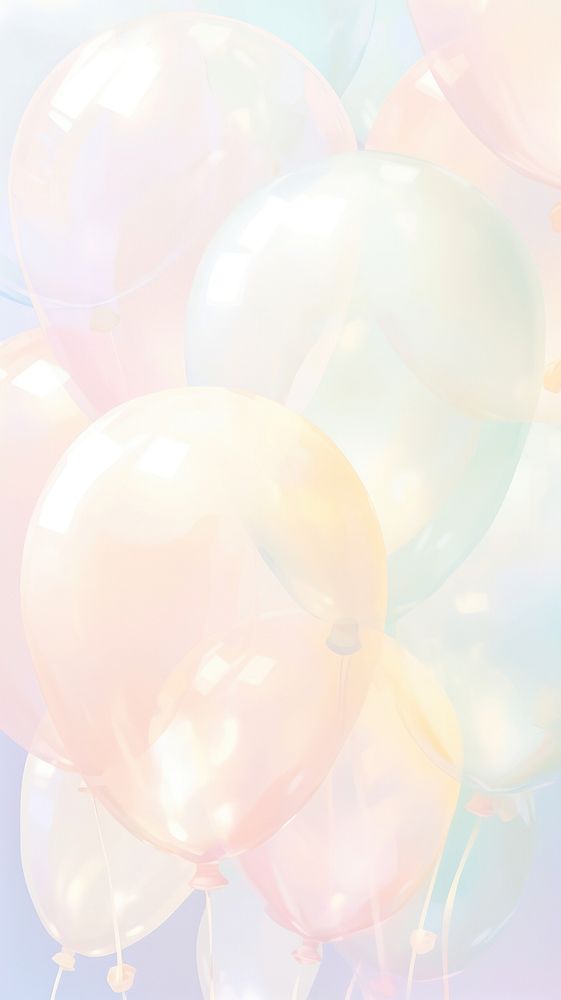 Blurred gradient Balloon balloon. | Free Photo Illustration - rawpixel