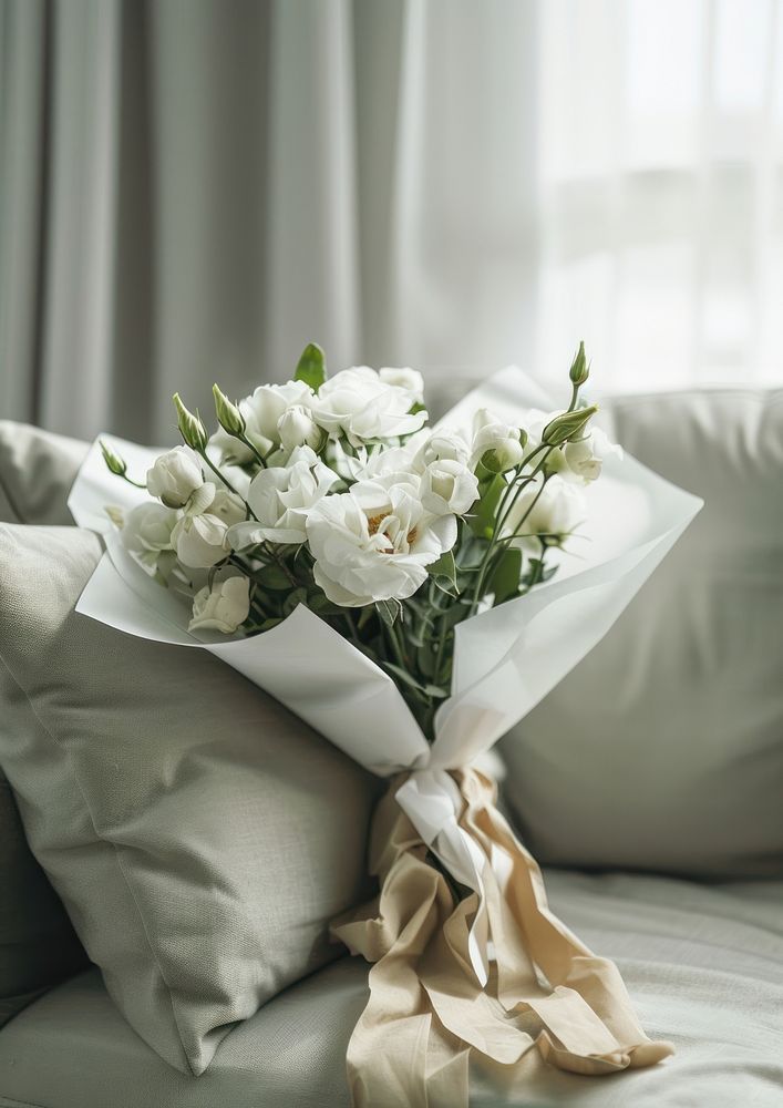 Paper wrapped blank white label | Free Photo - rawpixel