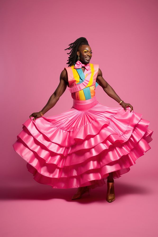 Portrait black drag people happy | Free Photo - rawpixel