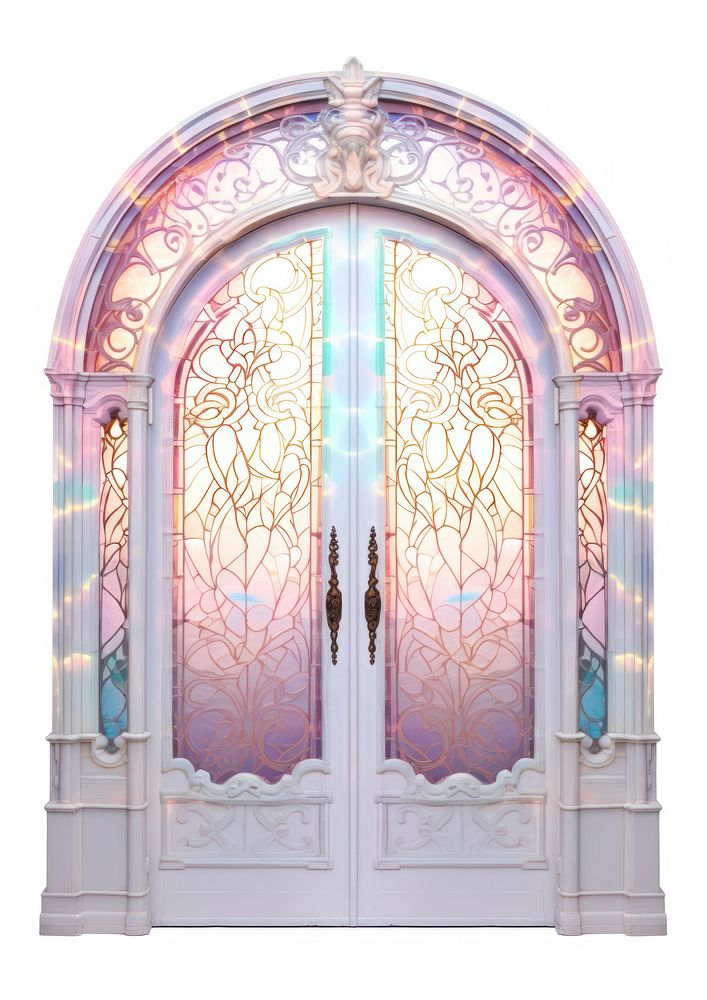 Front door Iridescent style isolated | Free Photo - rawpixel