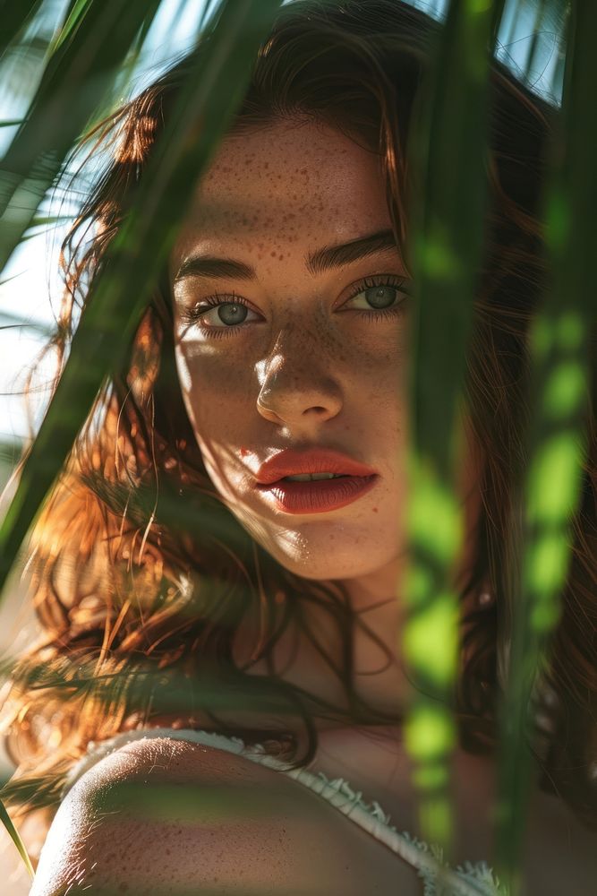 Palm tree portrait photo photography. | Free Photo - rawpixel