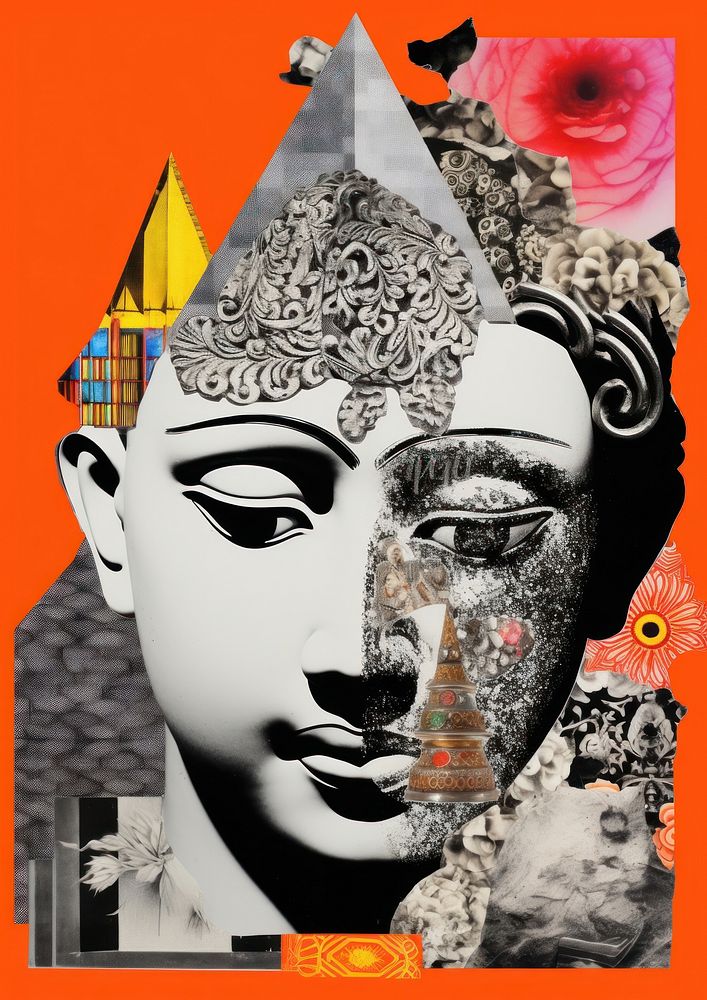 Bipolar disorder collage art wedding | Free Photo Illustration - rawpixel