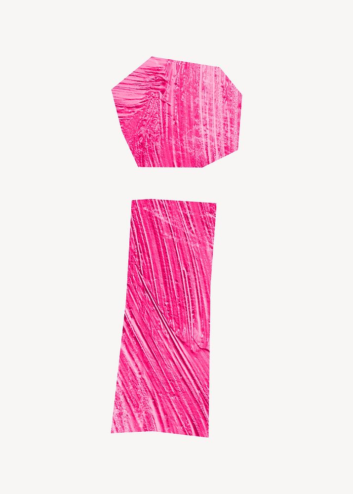 Letter i paper craft font | Free Photo Illustration - rawpixel