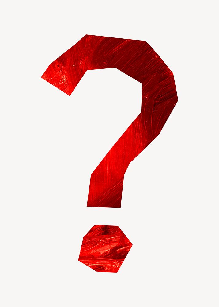 Question mark symbol paper craft | Free Photo Illustration - rawpixel