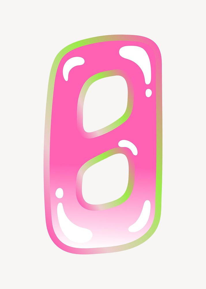 Number 0 cute cute funky | Free Photo Illustration - rawpixel