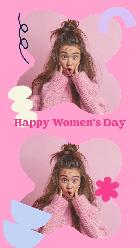 Pink 2 photo collage frame | Premium PSD Mockup - rawpixel