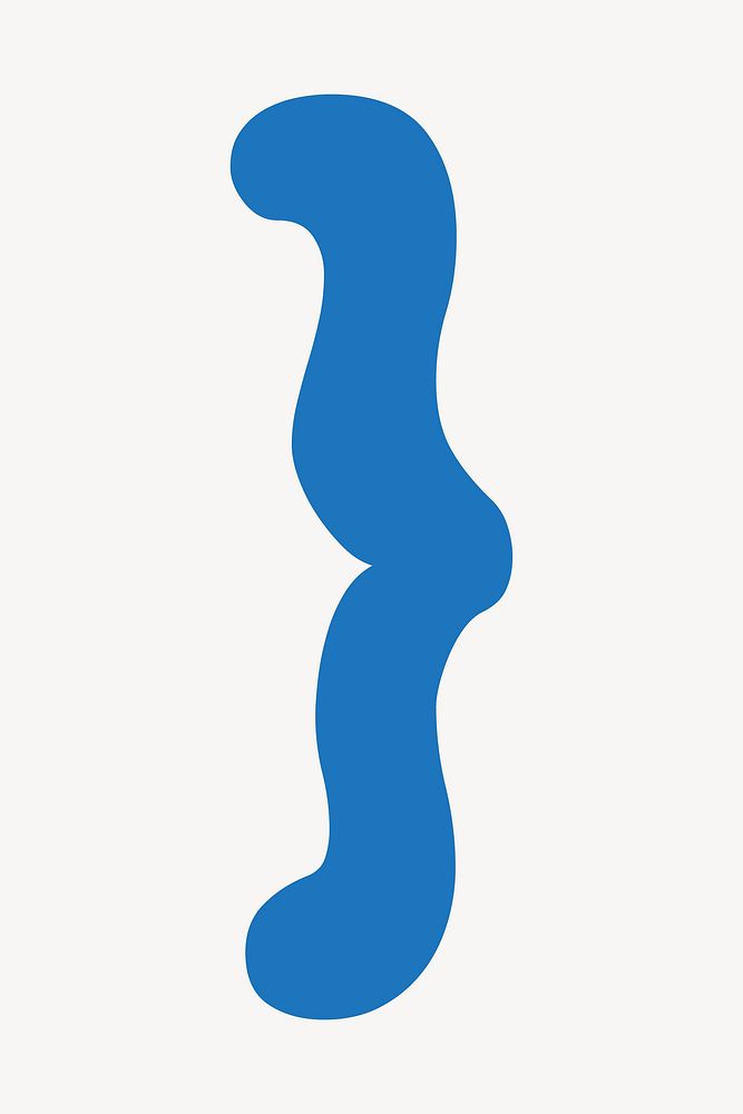 Blue curly bracket sign illustration | Free Photo Illustration - rawpixel